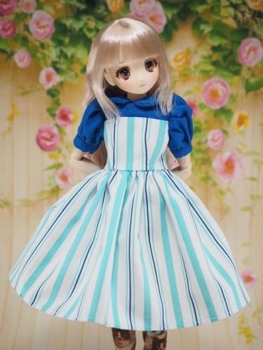 1/6 オビツ24 サマーワンピース Ribbon Bunny - ブライス 1/6 オビツ24 サマーワンピース Ribbon Bunny - ブライス