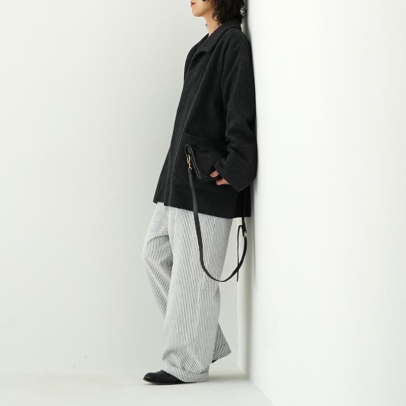 YAECA /CONTEMPO WOMEN パジャマシャツロング- dieci|online shop YAECA /CONTEMPO WOMEN パジャマシャツロング- dieci|online shop