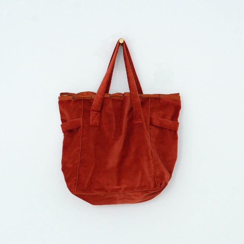 Khadi and Co / FAUSTO Cotton Velvet Bag 24AW dieci|online shop Khadi and Co / FAUSTO Cotton Velvet Bag 24AW dieci|online shop