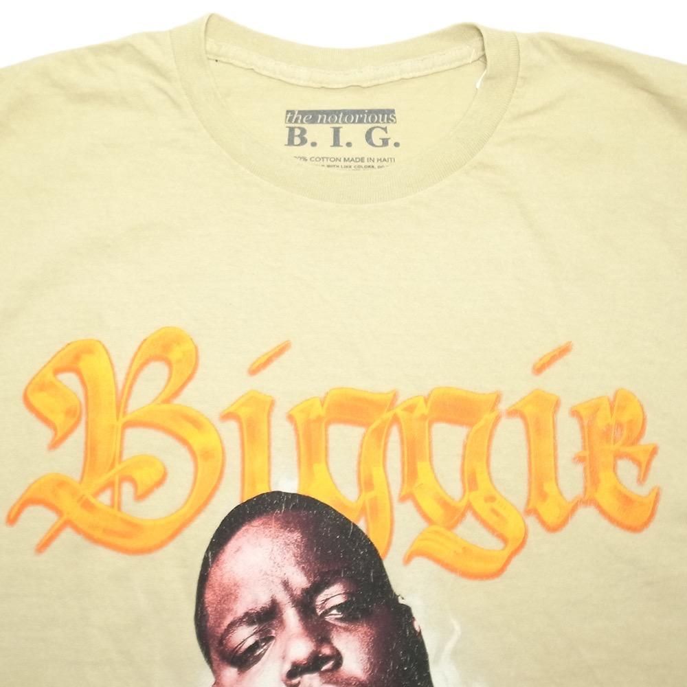 The Notorious B.I.G. Official Merch Biggie T-shirts / Beige The Notorious B.I.G. Official Merch Biggie T-shirts / Beige