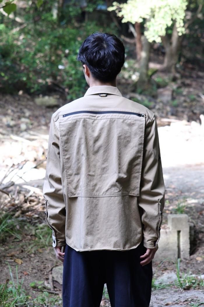 South2West8 / Tenkara Trout Shirt -Nylon Twill - khaki - 乱 South2West8 / Tenkara Trout Shirt -Nylon Twill - khaki - 乱