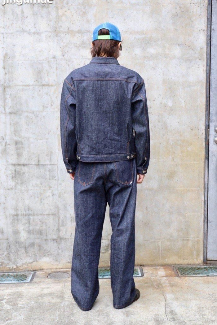 STABILIZER GNZ / 0-38 waist overall - indigo - 乱痴気LANTIKI STABILIZER GNZ / 0-38 waist overall - indigo - 乱痴気LANTIKI