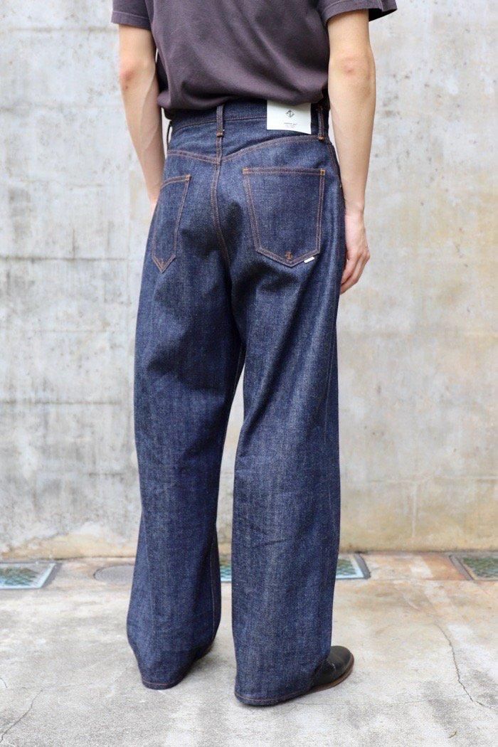 STABILIZER GNZ / 0-38 waist overall - indigo - 乱痴気LANTIKI STABILIZER GNZ / 0-38 waist overall - indigo - 乱痴気LANTIKI