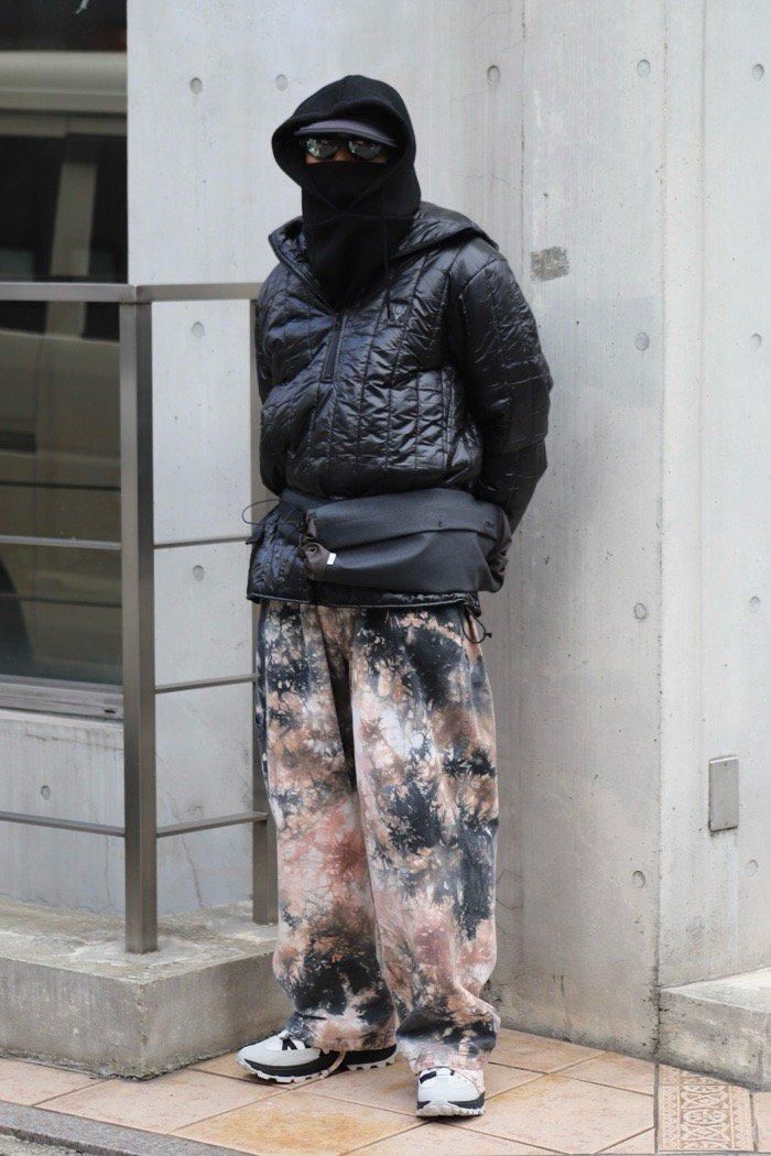 South2West8 / Quilted Pullover Parka Nylon Ripstop - black South2West8 / Quilted Pullover Parka Nylon Ripstop - black