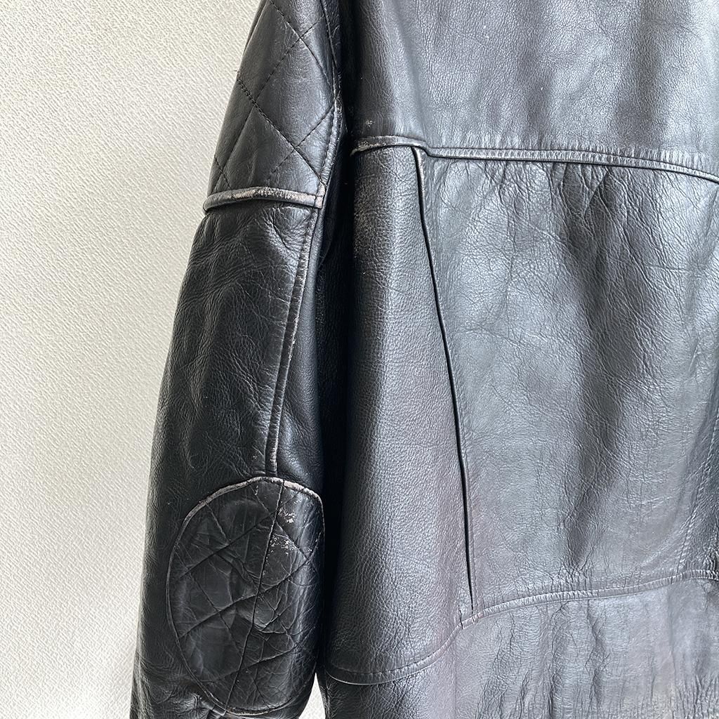 1970年代イギリス製ウルフレザーのライダースジャケット 1970's 1970年代イギリス製ウルフレザーのライダースジャケット 1970's