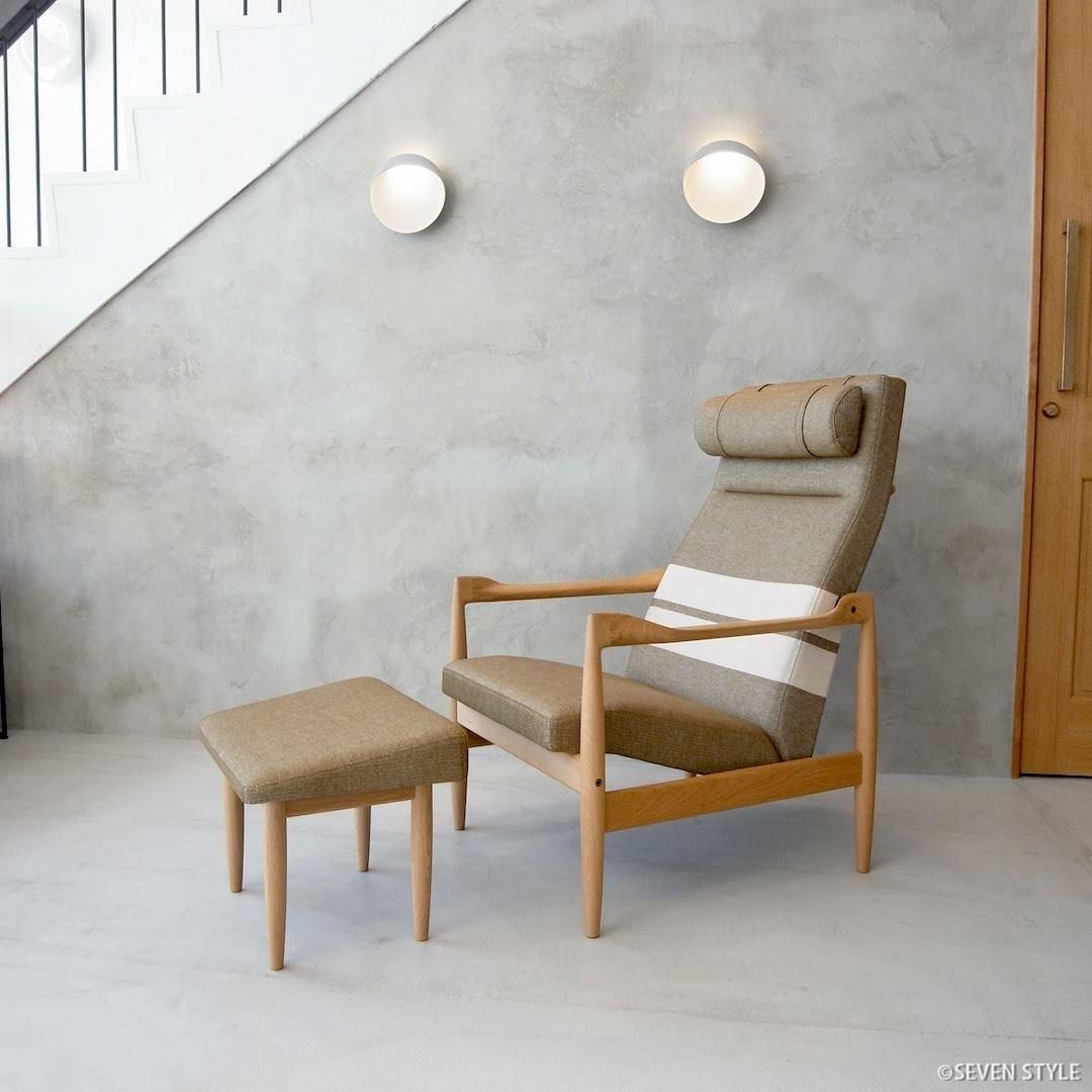 展示品販売】 宮崎椅子製作所|UNI-Rest High & Ottoman(ナラ材 展示品販売】 宮崎椅子製作所|UNI-Rest High & Ottoman(ナラ材