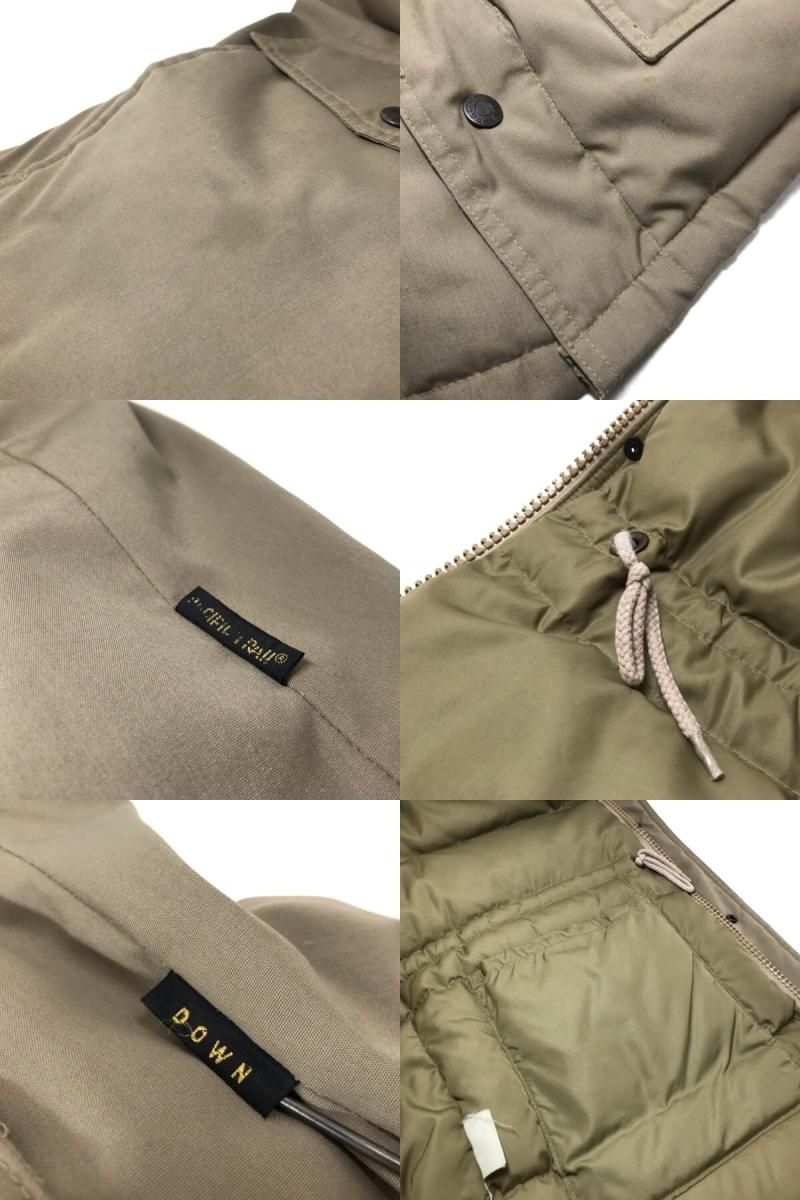 80s PACIFIC TRAIL Down Half Coat カーキ L パシフィック 80s PACIFIC TRAIL Down Half Coat カーキ L パシフィック