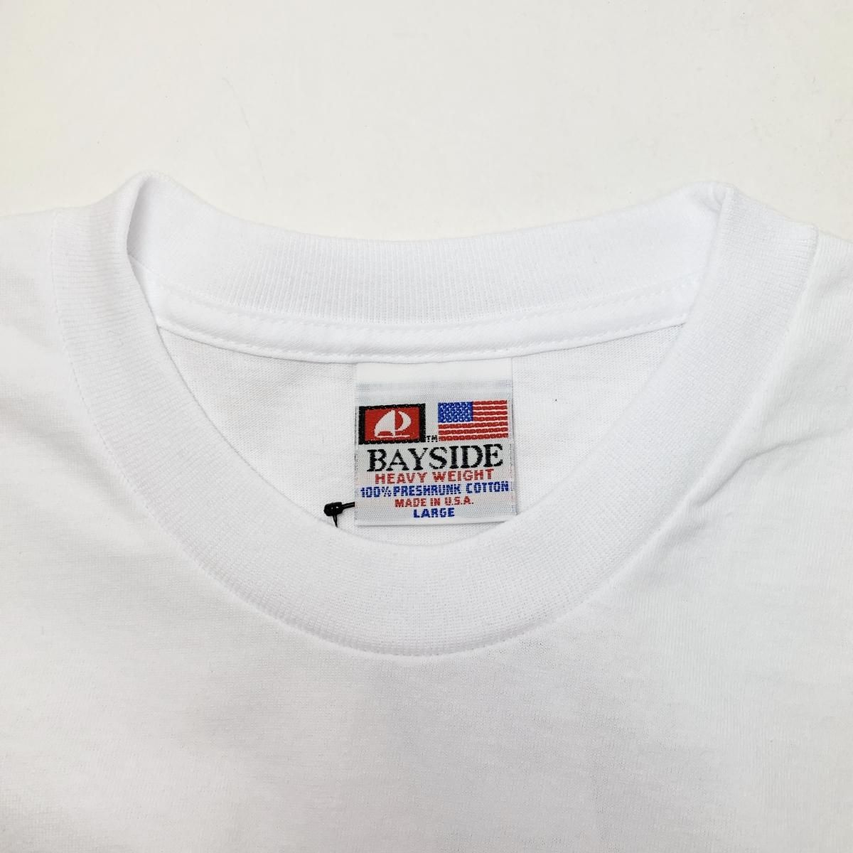 新品 USA製 BAYSIDE 6.1oz Heavy Weight S/S Tee (WHITE 新品 USA製 BAYSIDE 6.1oz Heavy Weight S/S Tee (WHITE