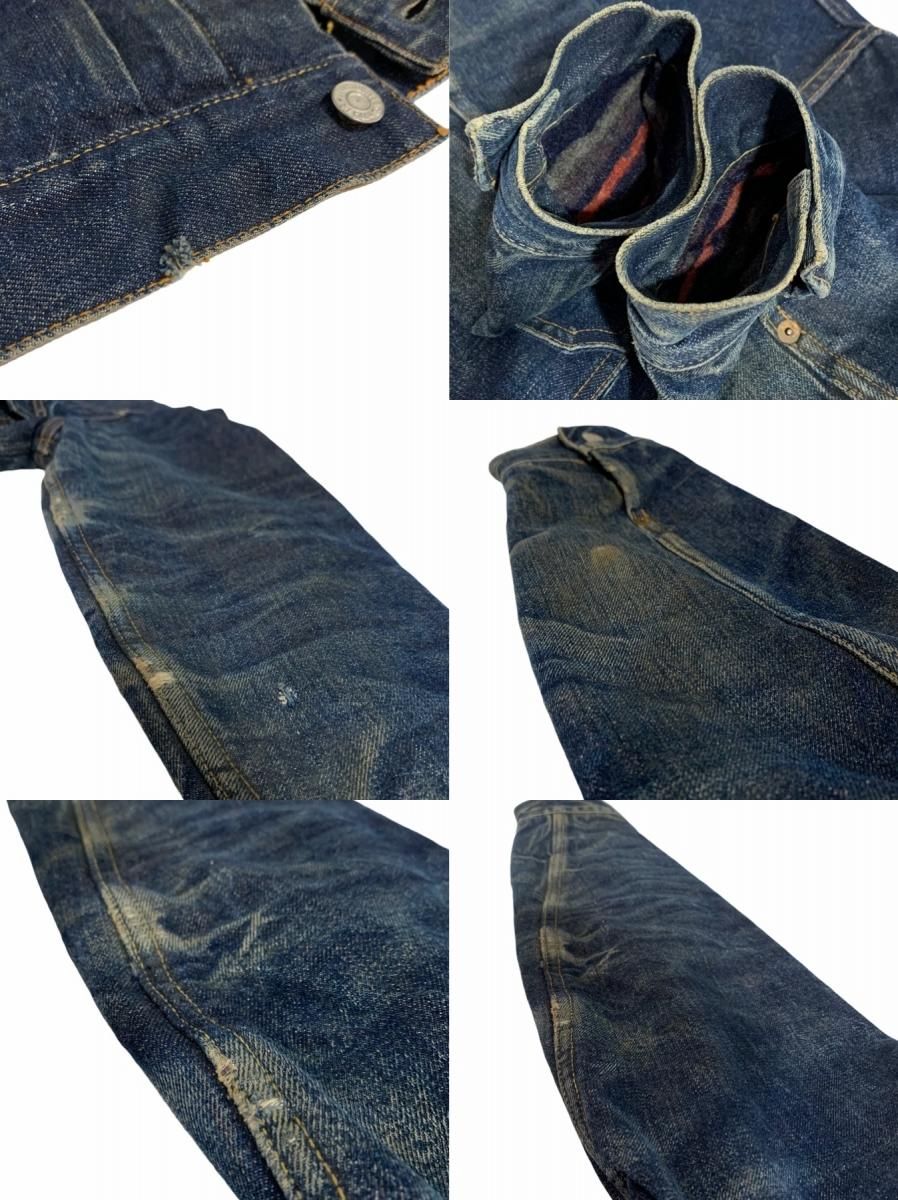 50~60s Levi's 517XX Blanket Lining Denim Jacket 紺 38 50~60s Levi's 517XX Blanket Lining Denim Jacket 紺 38