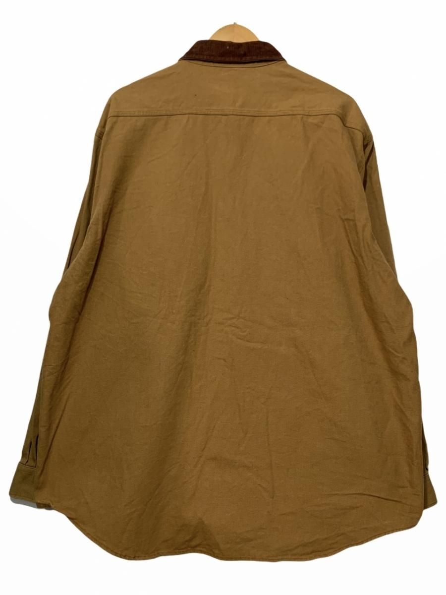 Carhartt Duck L/S Shirt 茶 XL カーハート 長袖 シャツ ダック Carhartt Duck L/S Shirt 茶 XL カーハート 長袖 シャツ ダック