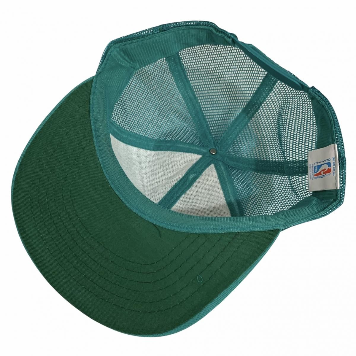 Deadstock 90s CHARLOTTE HORNETS 6 Panel Mesh Cap エメラルド Deadstock 90s CHARLOTTE HORNETS 6 Panel Mesh Cap エメラルド