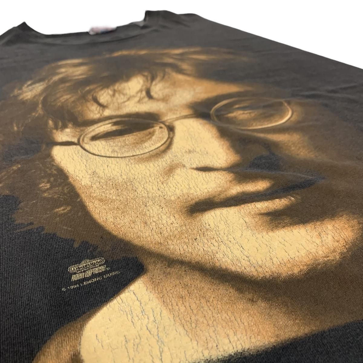 94年 John Lennon Print S/S Tee 黒 XL 90s ジョンレノン 半袖 T 94年 John Lennon Print S/S Tee 黒 XL 90s ジョンレノン 半袖 T