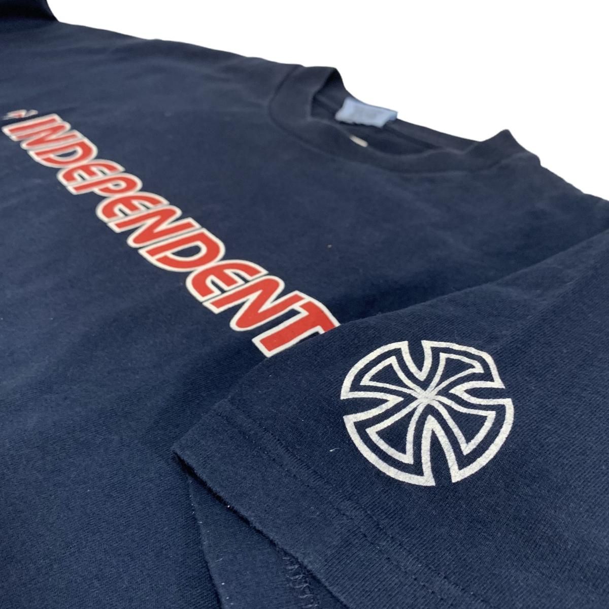 USA製 00s INDEPENDENT Logo S/S Tee 紺 L インディペンデント USA製 00s INDEPENDENT Logo S/S Tee 紺 L インディペンデント