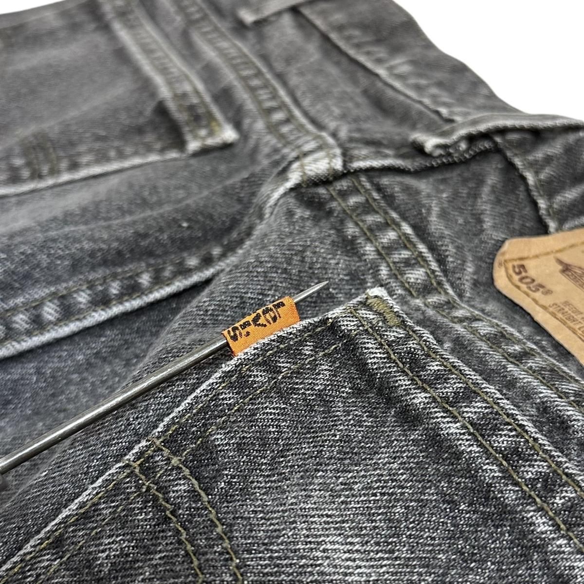 USA製 90s Levi's 505 Black Denim Pants USA製 90s Levi's 505 Black Denim Pants