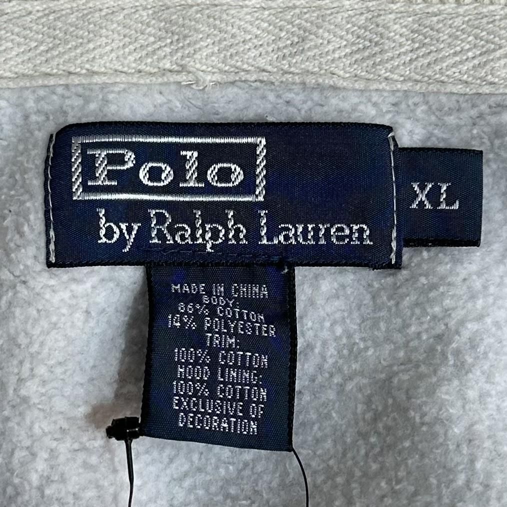 Polo Ralph Lauren Logo Zip Up Sweat Hoodie 灰 XL ポロラルフ Polo Ralph Lauren Logo Zip Up Sweat Hoodie 灰 XL ポロラルフ