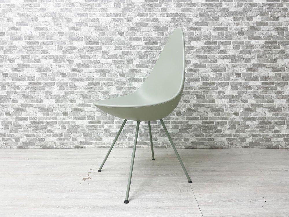 フリッツハンセン Fritz Hansen ドロップチェア Drop Chair ストーングレー アルネ・ヤコブセン 北欧 デンマーク - TOKYO RECYCLE imption | 東京 ...