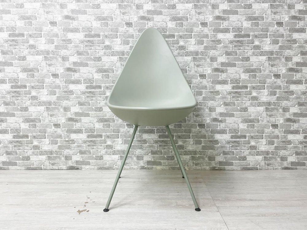 フリッツハンセン Fritz Hansen ドロップチェア Drop Chair ストーングレー アルネ・ヤコブセン 北欧 デンマーク - TOKYO RECYCLE imption | 東京 ...