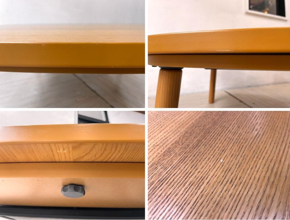 無印良品 MUJI 正方形こたつ ローテーブル タモ材 丸脚 フラットヒーター ナチュラル MJ-KSF840N 廃番 ★ - TOKYO RECYCLE imption | 東京・世田谷の ...