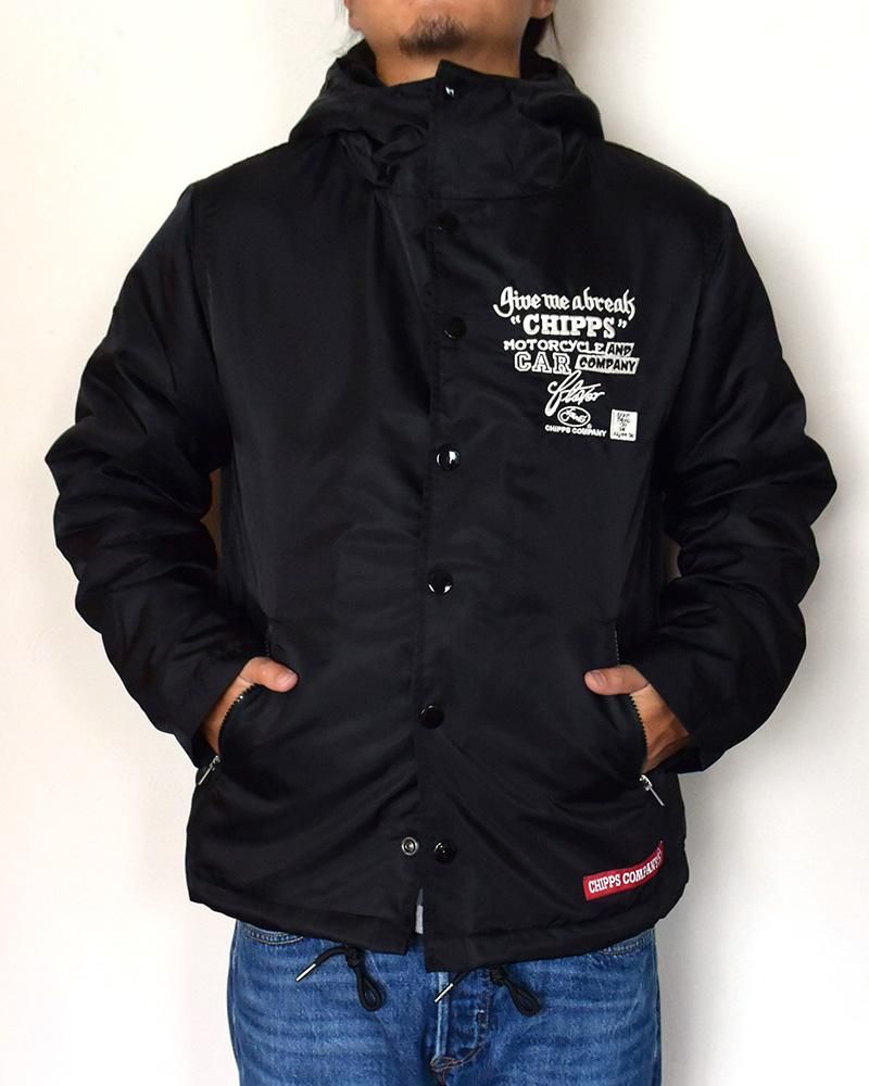 CHIPPS COMPANY チップスカンパニーEmbroidery 裏ボアフーディー CHIPPS COMPANY チップスカンパニーEmbroidery 裏ボアフーディー