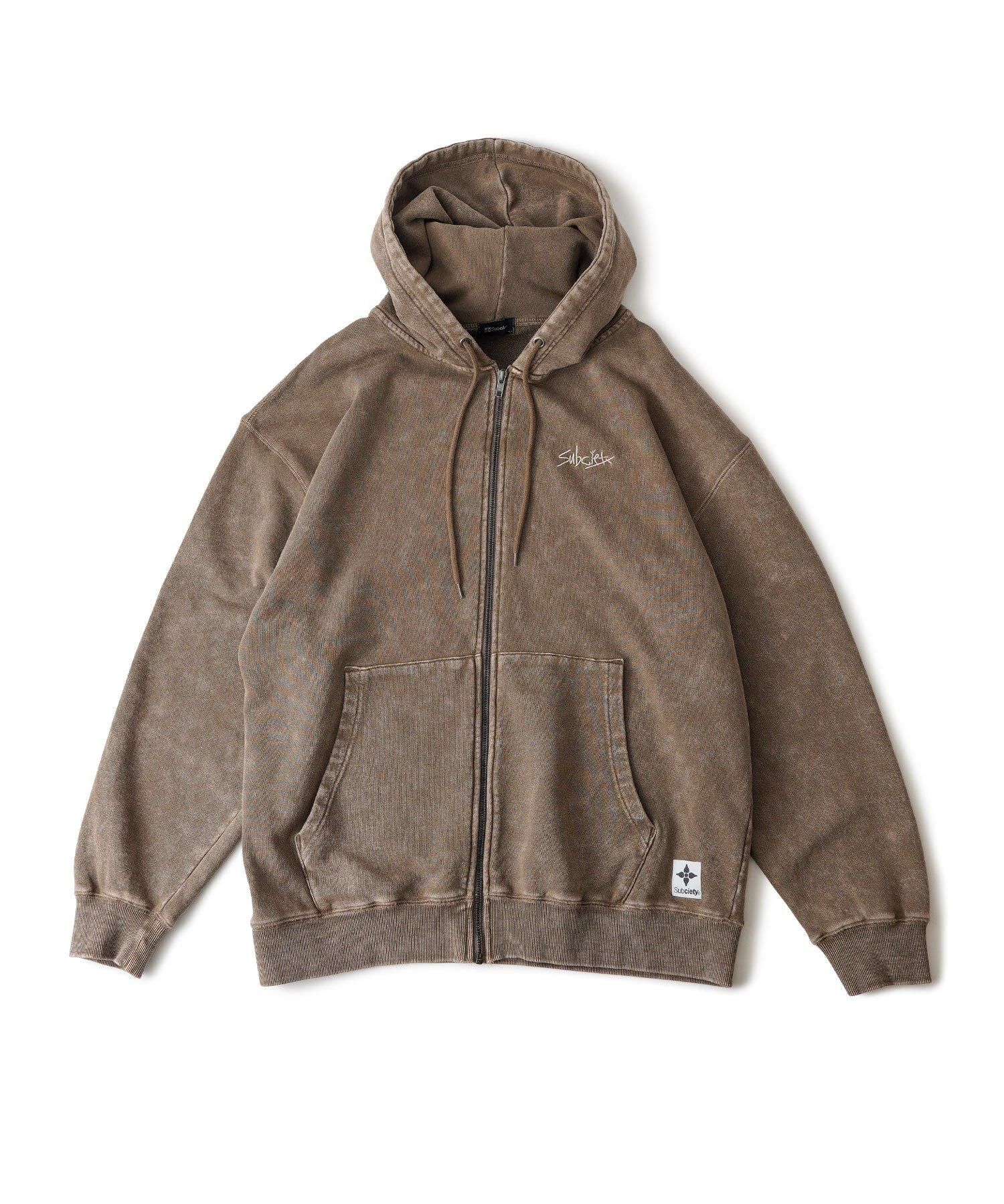 PIGMENT ZIP PARKA-G.I SIGN- - Subciety Online Store PIGMENT ZIP PARKA-G.I SIGN- - Subciety Online Store