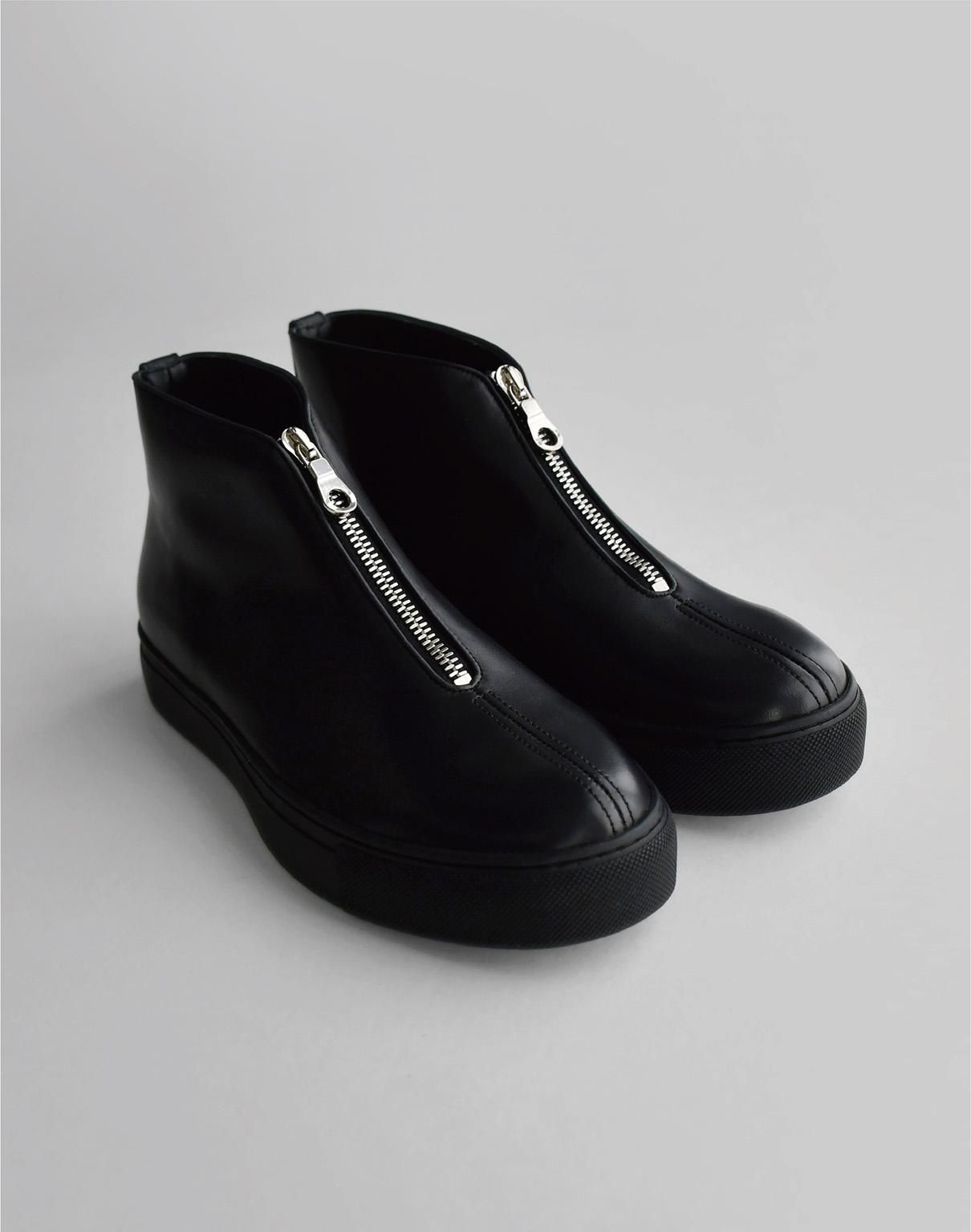 BEAUTIFUL SHOES ZIP UP SNEAKERS black BEAUTIFUL SHOES ZIP UP SNEAKERS black