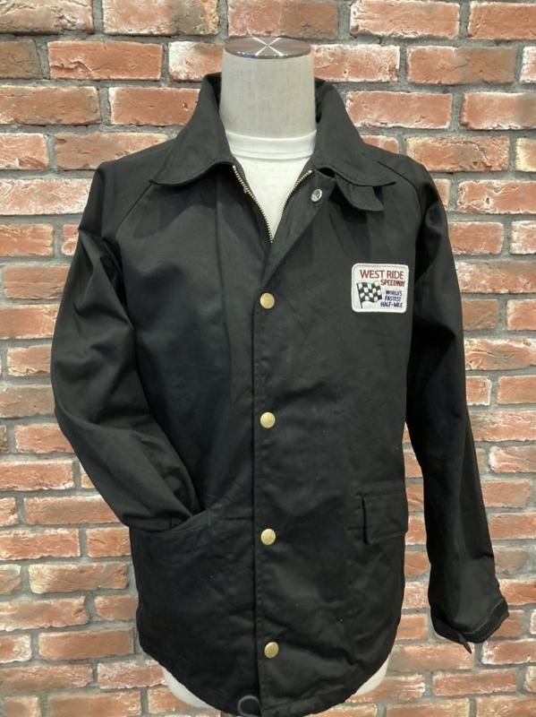 WEST RIDE ウエストライド SPEEDWAY COACH JACKET BLK - M's WEST RIDE ウエストライド SPEEDWAY COACH JACKET BLK - M's