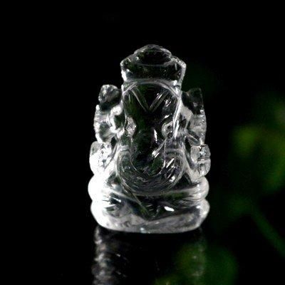 天然水晶ガネーシャ神像 天然水晶ガネーシャ神像