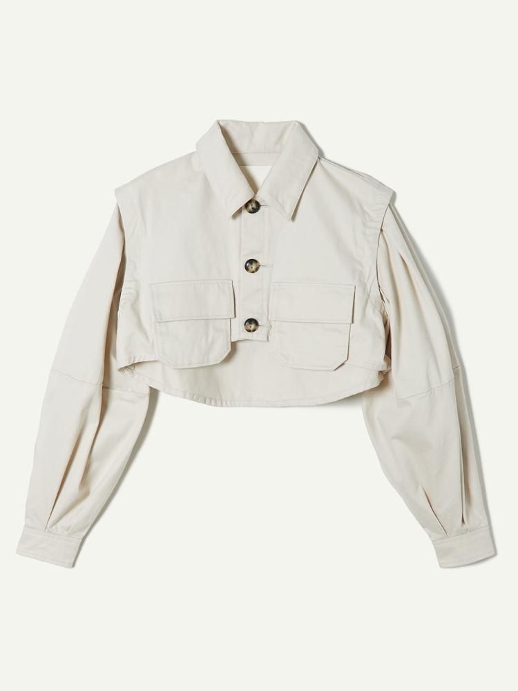 LEINWANDE Short Shirts Jacket ラインヴァンド ショート シャツ LEINWANDE Short Shirts Jacket ラインヴァンド ショート シャツ