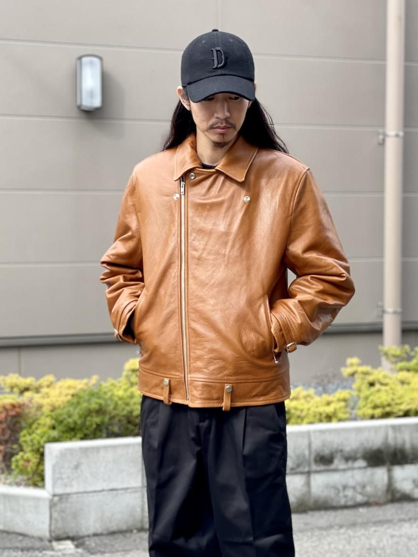 WACKO MARIA】DOUBLE RIDERS LEATHER JACKET (TYPE-1) - DOGDAYS WACKO MARIA】DOUBLE RIDERS LEATHER JACKET (TYPE-1) - DOGDAYS