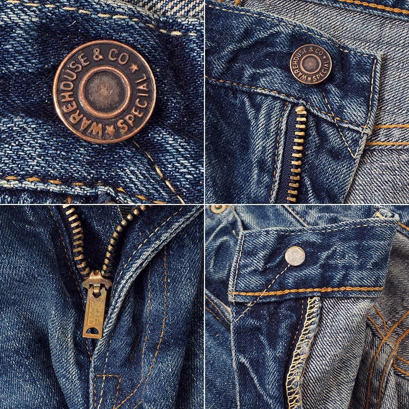 WAREHOUSE & CO. / 2ND-HAND 1105 (USED WASH) - WAREHOUSE&CO. WAREHOUSE & CO. / 2ND-HAND 1105 (USED WASH) - WAREHOUSE&CO.