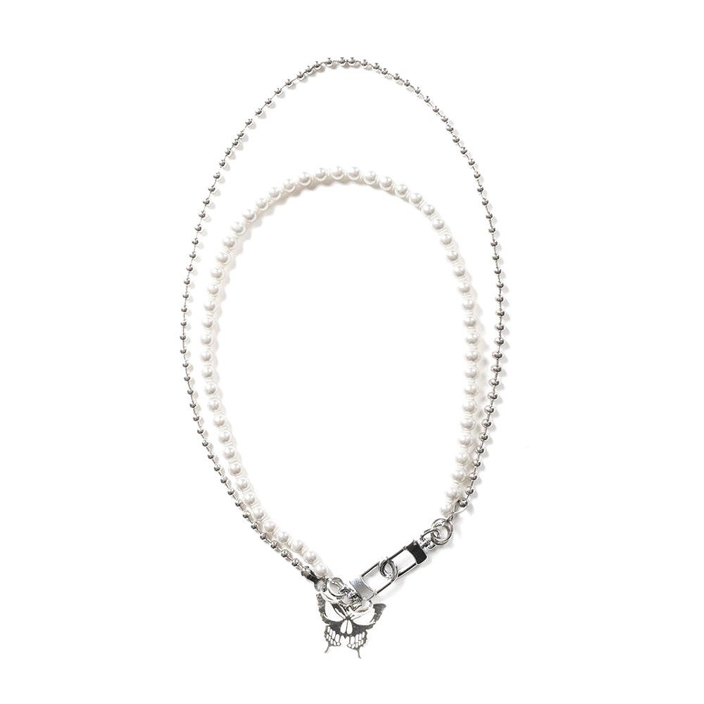 SALUTE Butterfly Necklace Silver VENTURER