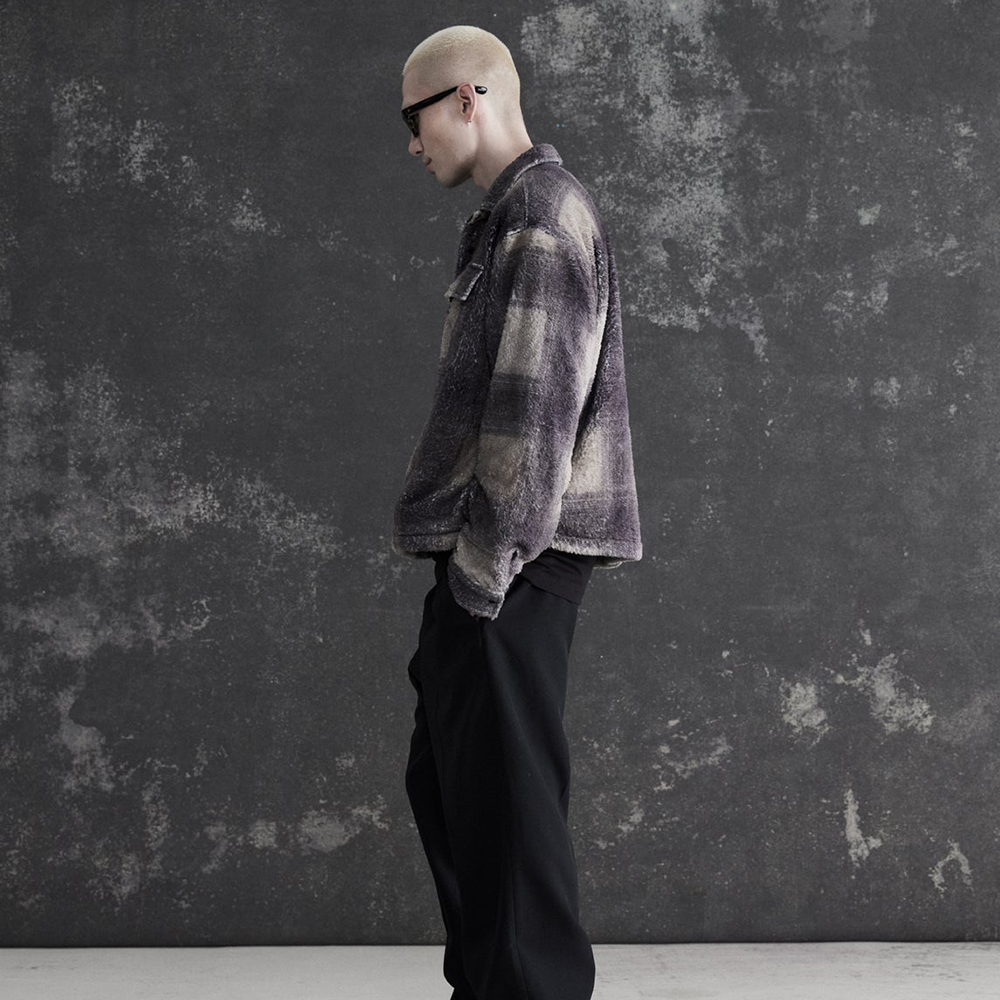 STAMPD(スタンプド)商品ページ - Plaid Cropped Sherpa STAMPD(スタンプド)商品ページ - Plaid Cropped Sherpa