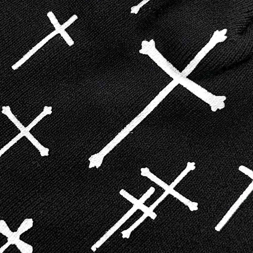 LAST NEST(ラストネスト)商品ページ - Cross Beanie - Black LAST NEST(ラストネスト)商品ページ - Cross Beanie - Black