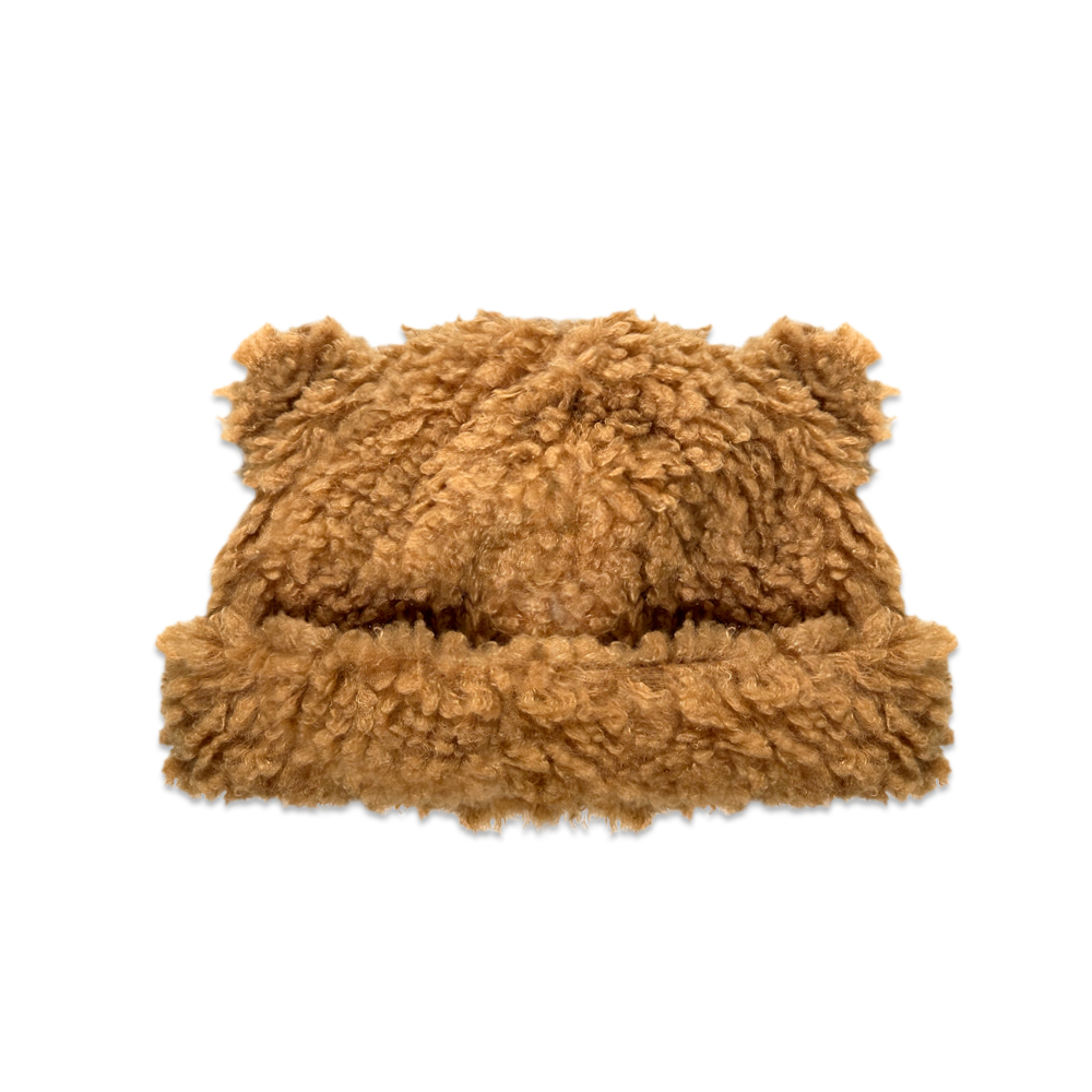 BASICKS(ベイシックス)商品ページ - Bear Beanie - Dark-Brown BASICKS(ベイシックス)商品ページ - Bear Beanie - Dark-Brown