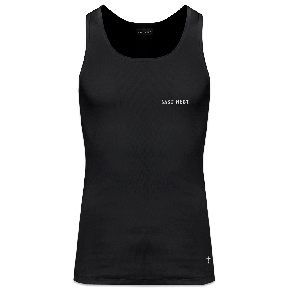 LAST NEST(ラストネスト)商品ページ - Logo Emb Tank Top LAST NEST(ラストネスト)商品ページ - Logo Emb Tank Top