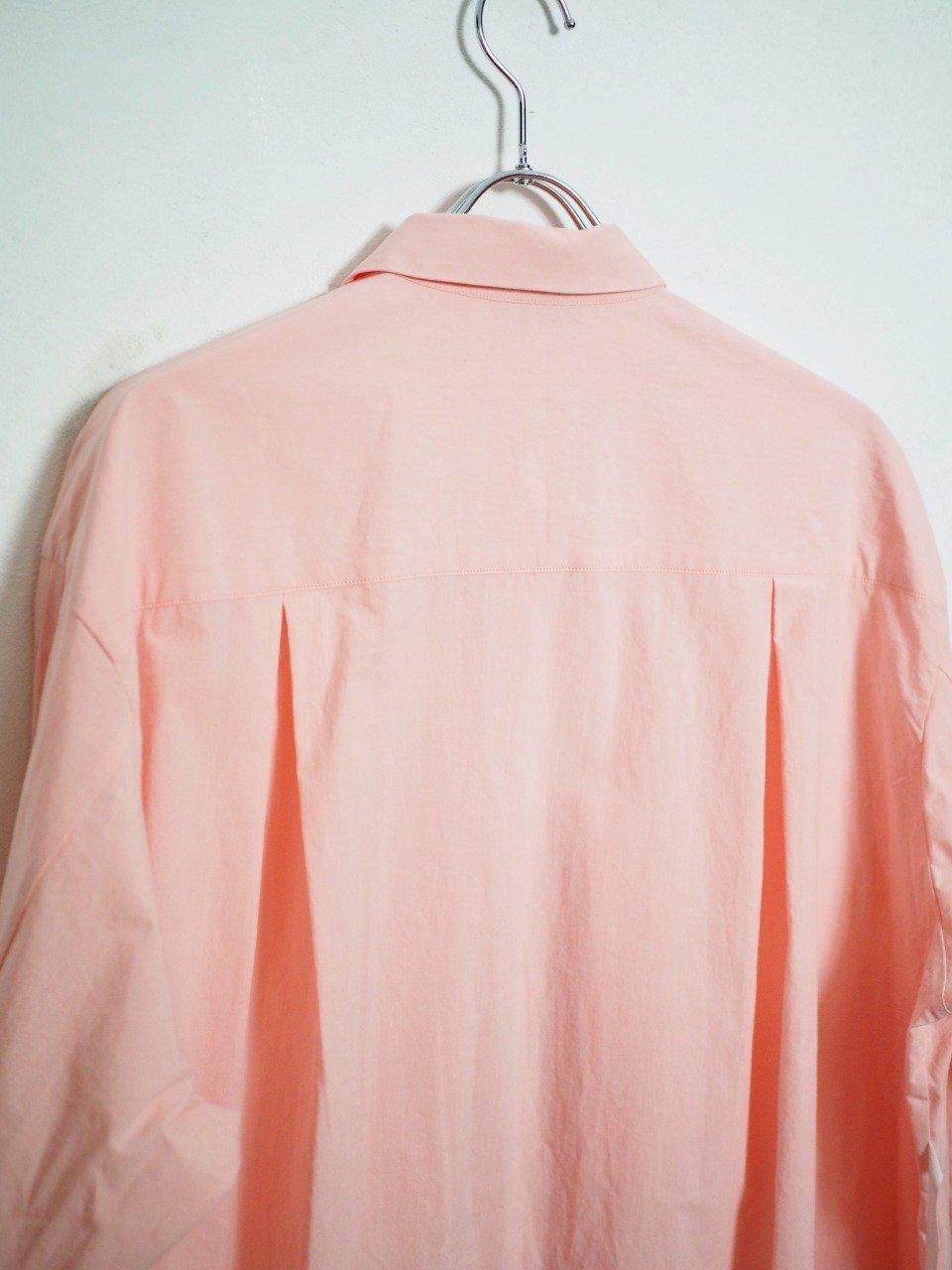 MIDORIKAWA(ミドリカワ) WAIST ZIP SHIRT -PINK-の通販ページ MIDORIKAWA(ミドリカワ) WAIST ZIP SHIRT -PINK-の通販ページ