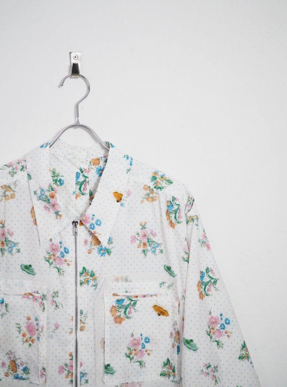 MIDORIKAWA(ミドリカワ) SEPARATE SHIRTS BLOUSON -WHITE-の通販 MIDORIKAWA(ミドリカワ) SEPARATE SHIRTS BLOUSON -WHITE-の通販