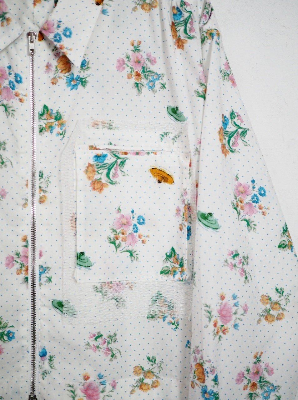 MIDORIKAWA(ミドリカワ) SEPARATE SHIRTS BLOUSON -WHITE-の通販 MIDORIKAWA(ミドリカワ) SEPARATE SHIRTS BLOUSON -WHITE-の通販