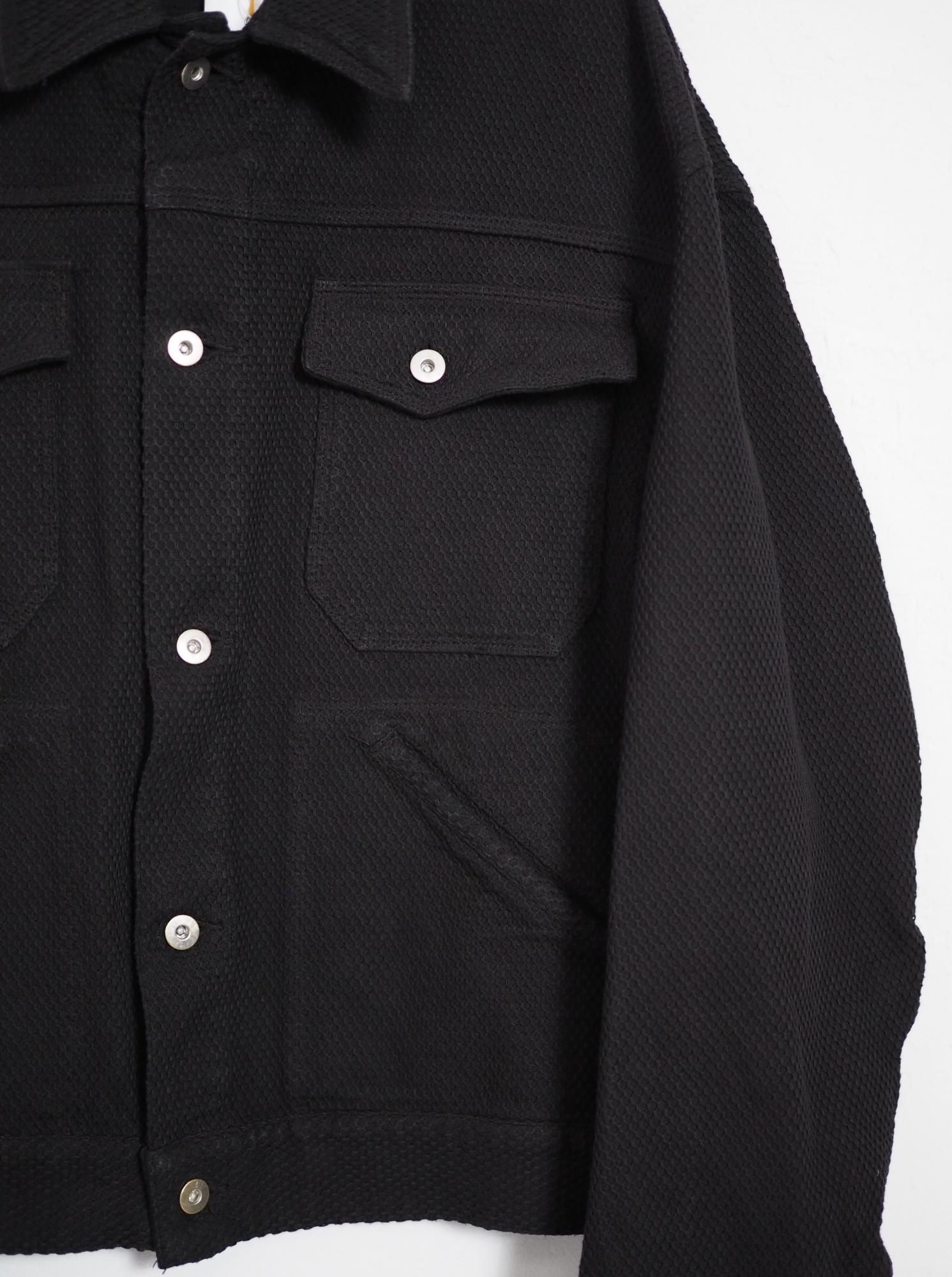 KOZABURO TRUCKER JACKET -BLACK- KOZABURO TRUCKER JACKET -BLACK-
