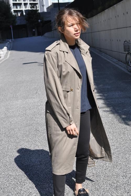80s TOGETHER ワークトレンチコート - Lubb - Vintage&Used 80s TOGETHER ワークトレンチコート - Lubb - Vintage&Used