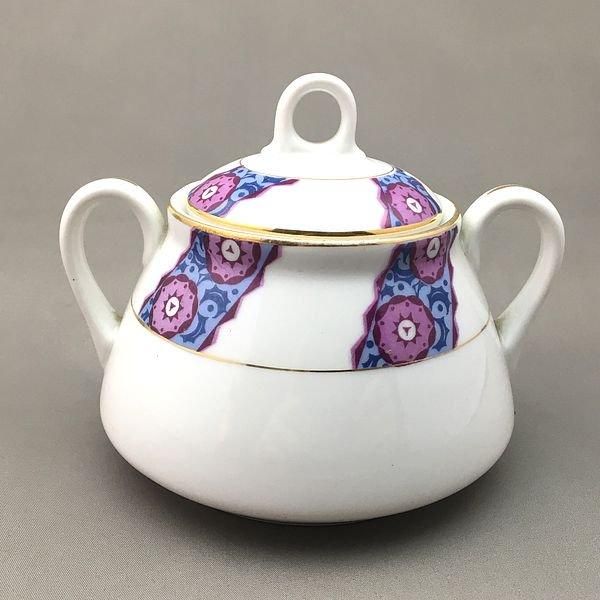 東洋陶器シュガーポット - ANTIQUE LEAVES 東洋陶器シュガーポット - ANTIQUE LEAVES