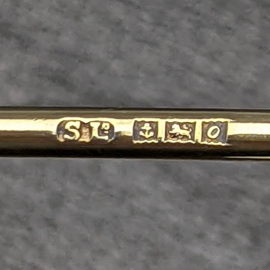 1963年 英国ヴィンテージ 純銀製ティースプーン6本セット 1963年 英国ヴィンテージ 純銀製ティースプーン6本セット