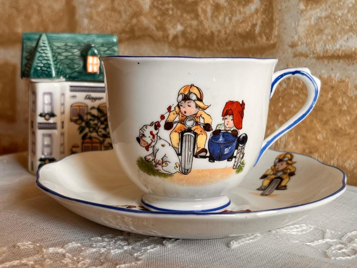 シェリー テニスセット+小皿 デインティシェイプ ローズバッド シェリー テニスセット+小皿 デインティシェイプ ローズバッド