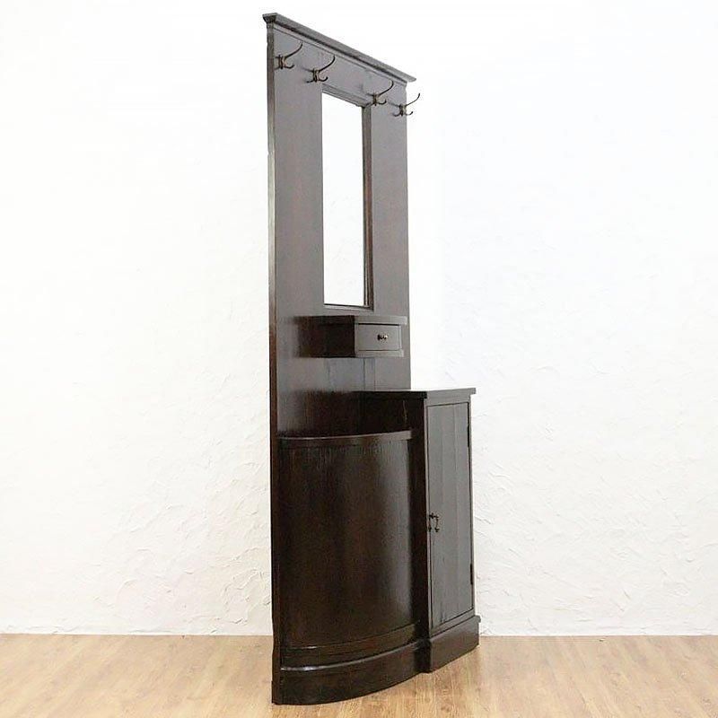 アールデコ 日本製 洋館家具 エントランスボード 傘立て 帽子 アールデコ 日本製 洋館家具 エントランスボード 傘立て 帽子
