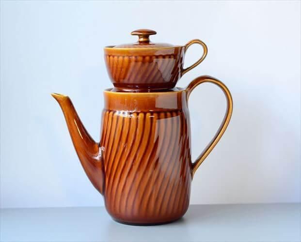 ベルギー製 BOCH ボッホ Trianon コーヒーポット ドリッパー付 ベルギー製 BOCH ボッホ Trianon コーヒーポット ドリッパー付