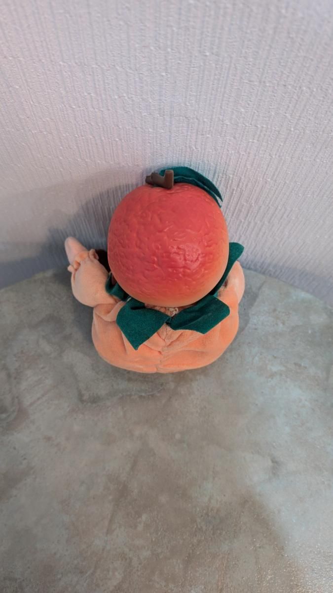 オランダ直輸入】オレンジ フルーツベイビー ぬいぐるみ ドール オランダ直輸入】オレンジ フルーツベイビー ぬいぐるみ ドール
