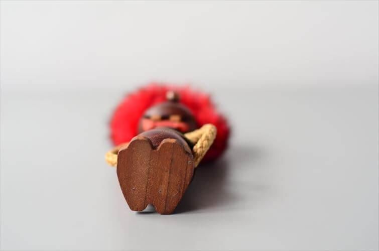 デンマーク製 Sallingboe? チークのトロール フィギュア 本革 デンマーク製 Sallingboe? チークのトロール フィギュア 本革