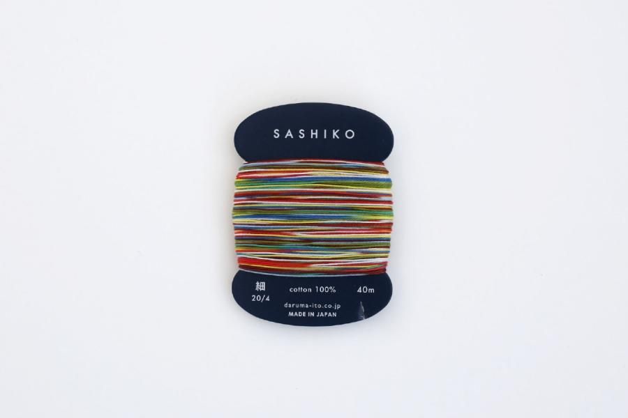 刺し子糸〈細〉 8色カスリ - DARUMA STORE 刺し子糸〈細〉 8色カスリ - DARUMA STORE