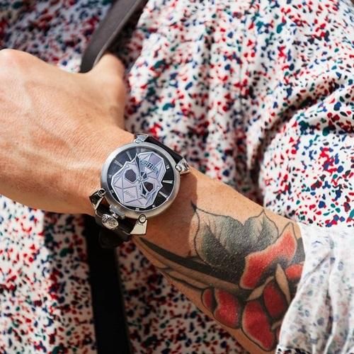 Manuale 48mm バイオニックスカル 5060.01S | GaGa MILANO Manuale 48mm バイオニックスカル 5060.01S | GaGa MILANO
