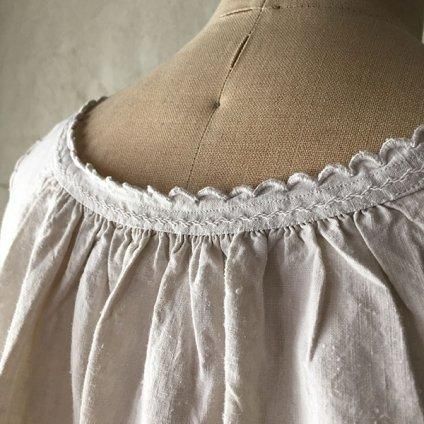 1910~30's Linen Dress(1910~30年代 リネンワンピース)- JeJe 1910~30's Linen Dress(1910~30年代 リネンワンピース)- JeJe
